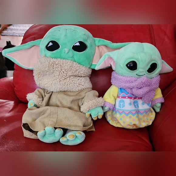 Star Wars | Other | Baby Yoda Grogu Easter Plush Star Wars Large Baby ...